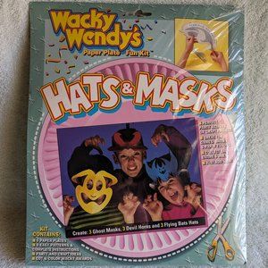 Wacky Wendy | Party Supplies | Wacky Wendy Hats And Masks Kit Craft Diy ...